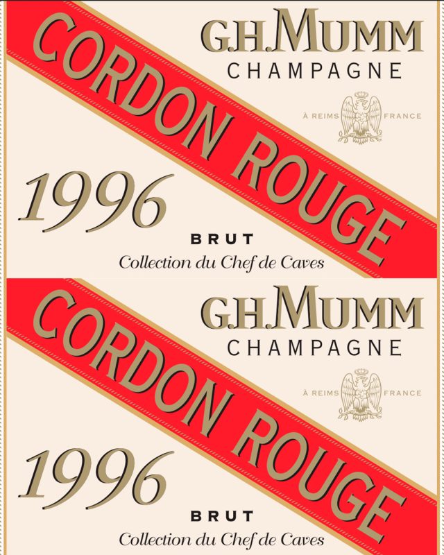 What is behind the cordon rouge – G.H.Mumm