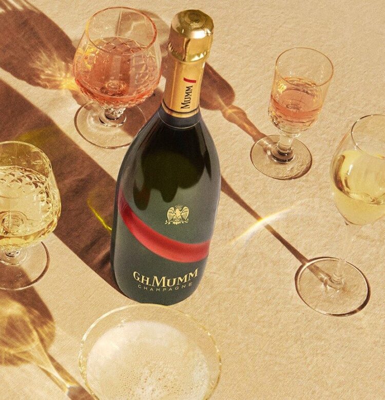 Maison de champagne à Reims G.H. Mumm