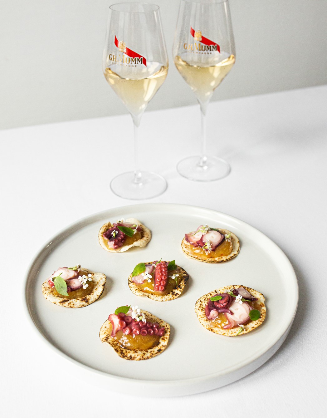 Octopus tostada – G.H.Mumm