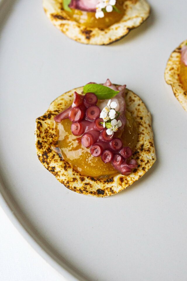 Octopus tostada – G.H.Mumm