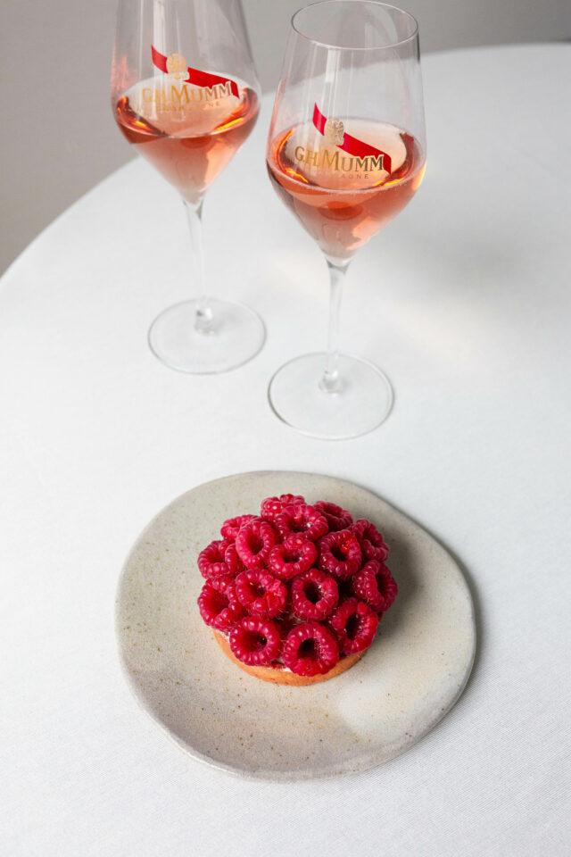 Raspberry tart – G.H.Mumm