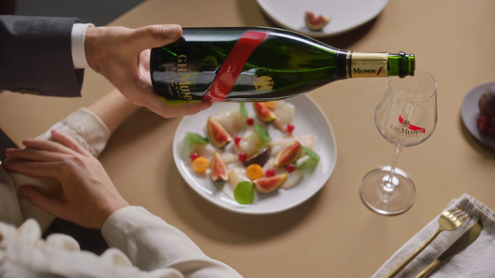 Pairing Champagne with food – G.H.Mumm