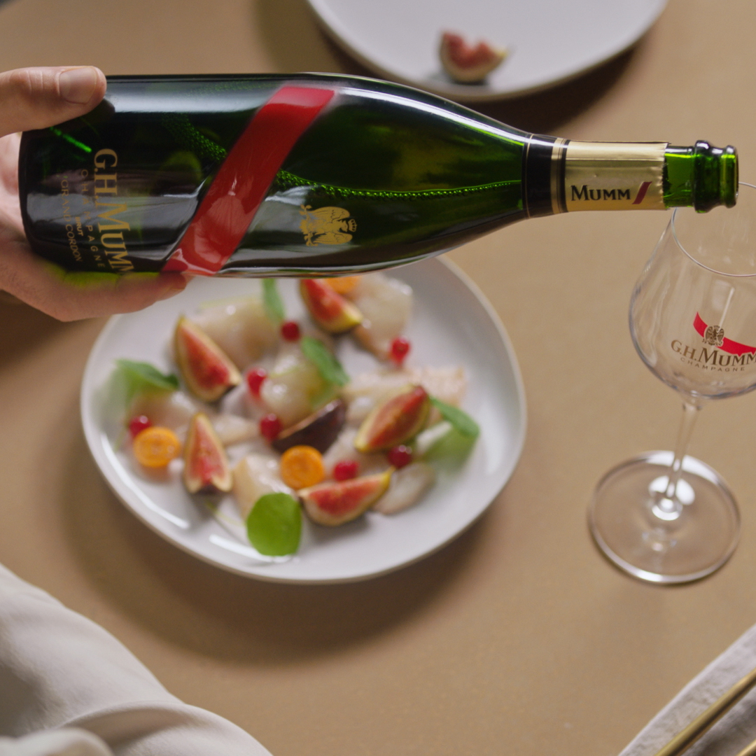 Pairing Champagne with food – G.H.Mumm