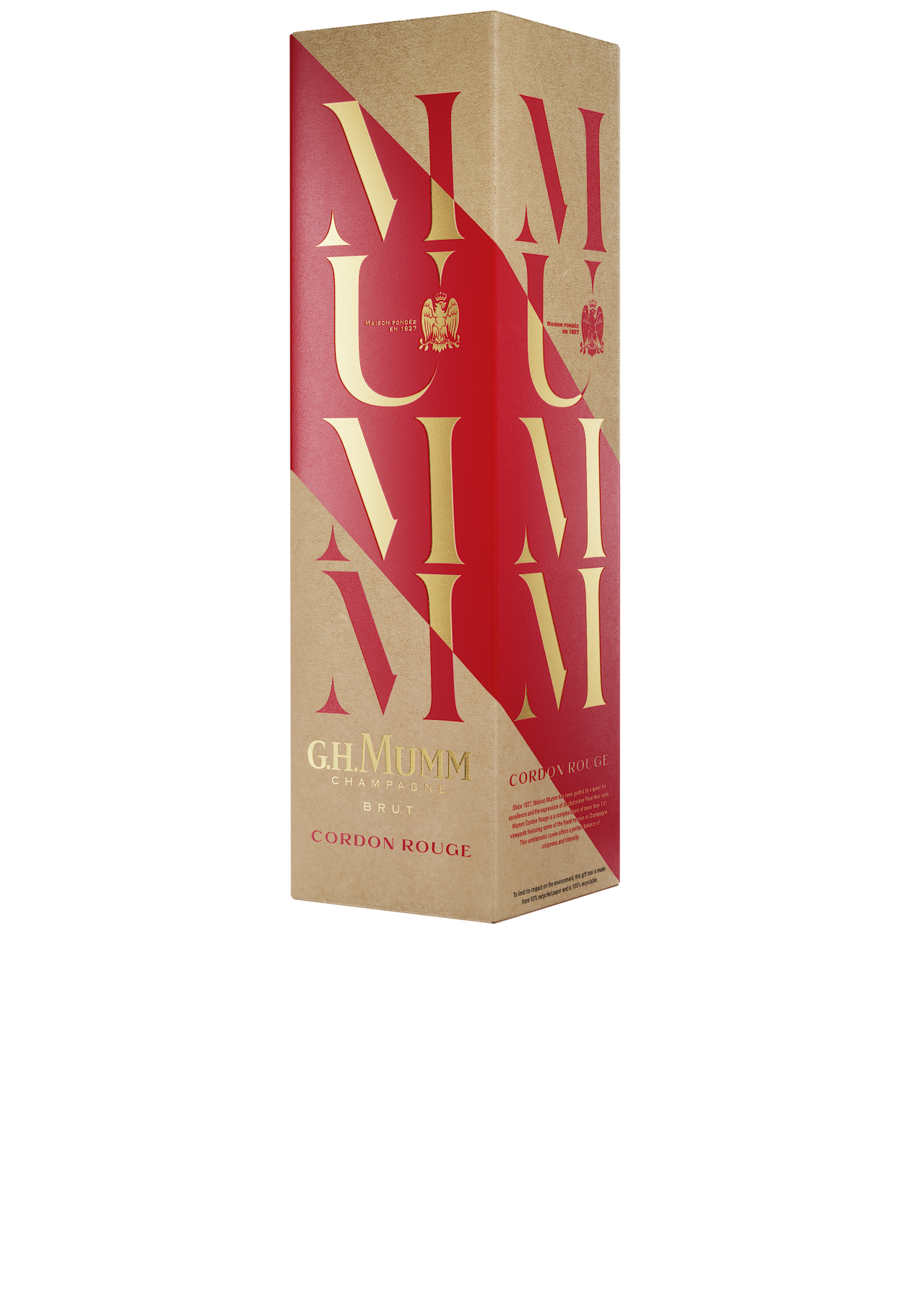 Cordon Rouge KRAFT box – G.H.Mumm