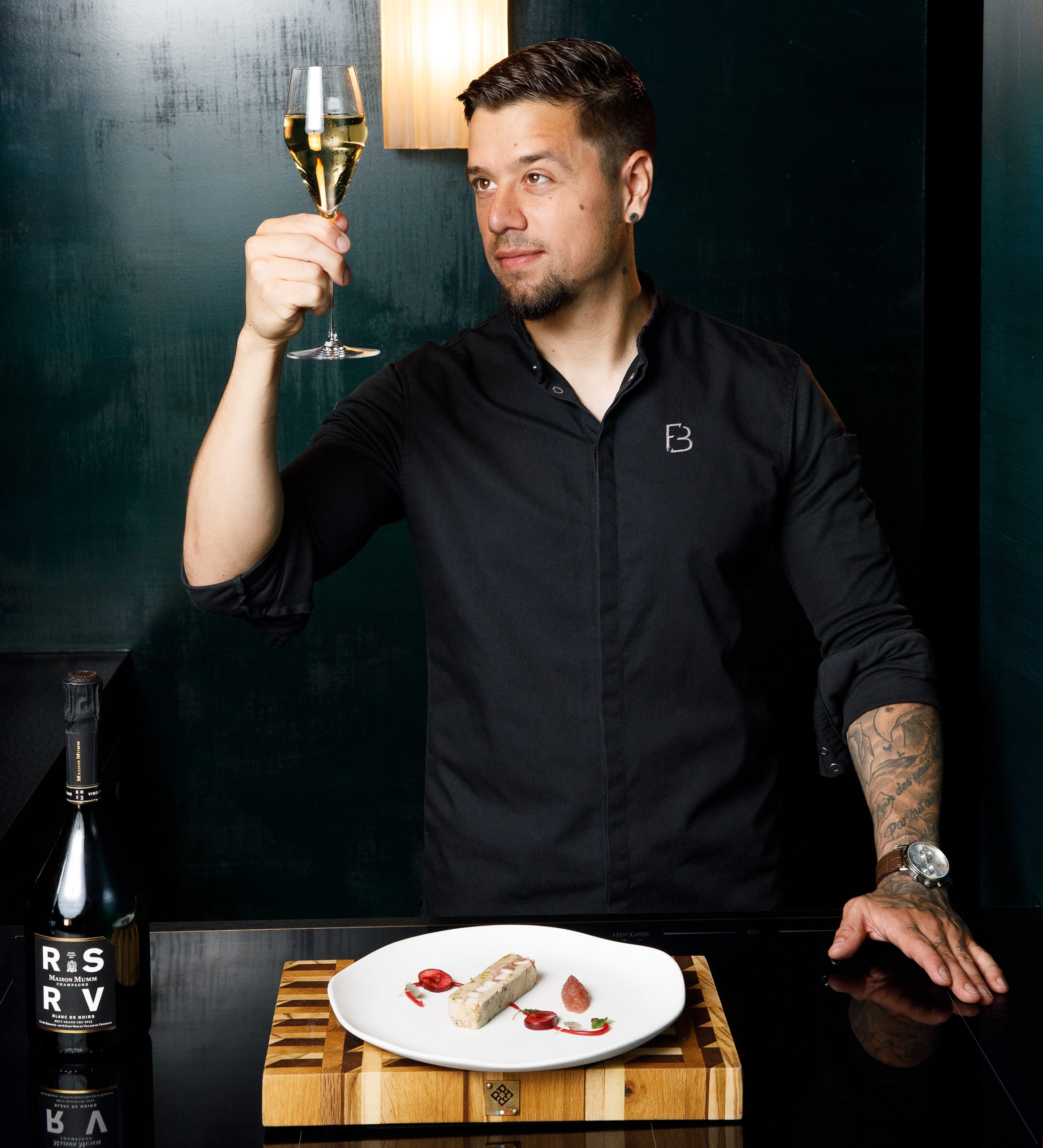 La Table Des Chefs: CHEF Florian Barbarot – G.H.Mumm